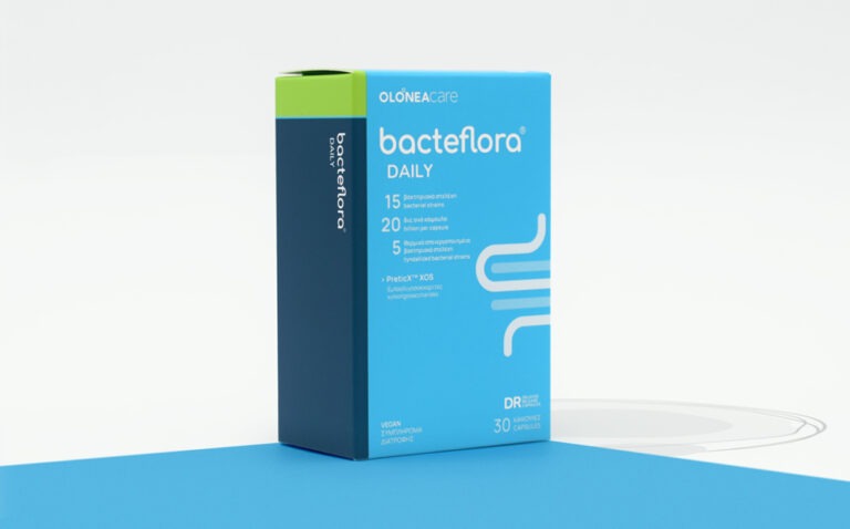 bacteflora® DAILY με Προβιοτικά & Πρεβιοτικά & Μεταβιοτικά